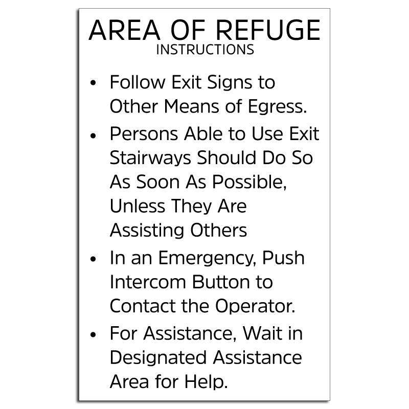 Area Of Refuge Instructions Rising Signs area-of-refuge-instructions-rising-signs